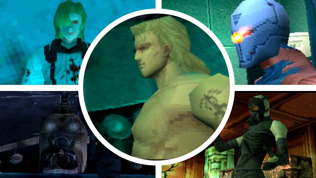 Metal Gear Solid Master Collection Vol. 1 | ALL BOSSES AND ENDING - YouTube