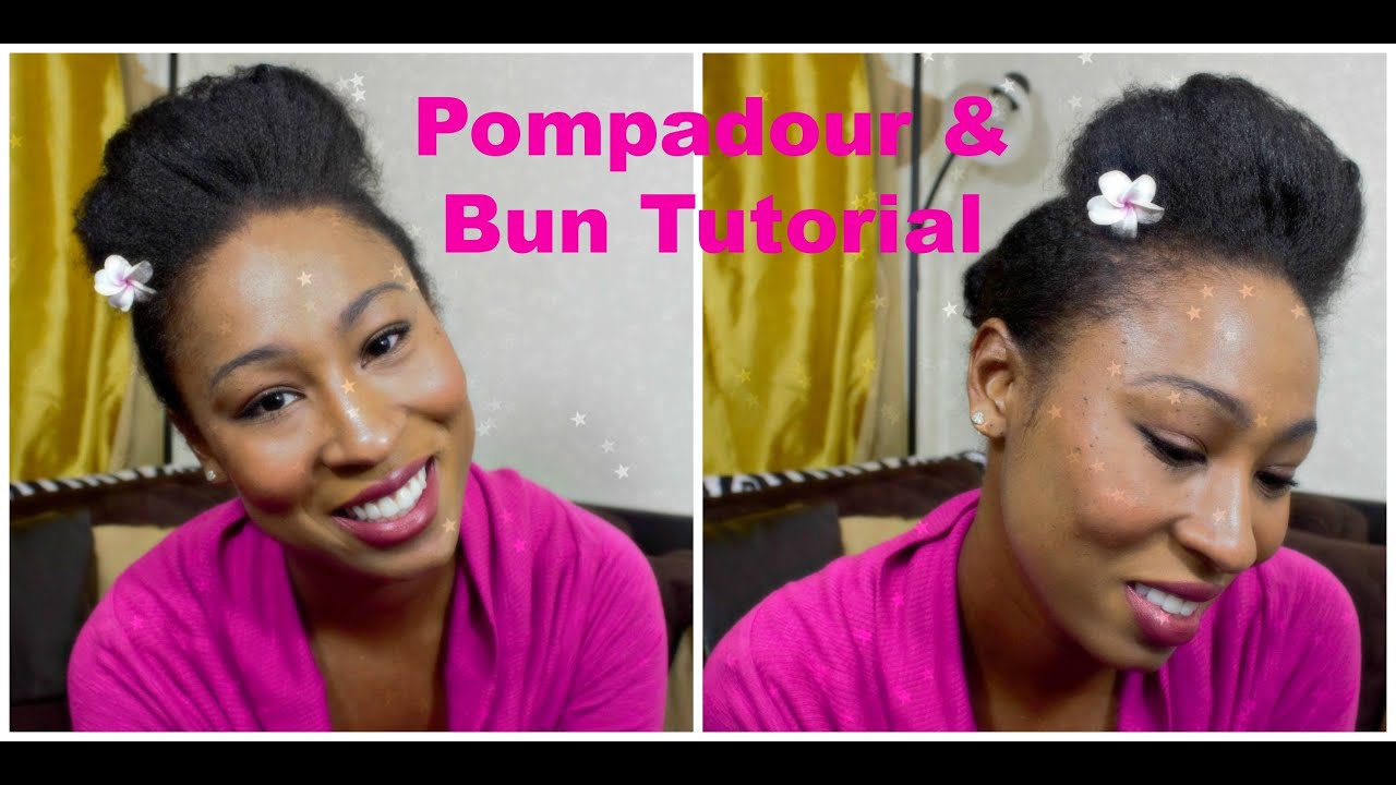 11| Hairstyle: Pompadour & Bun Tutorial - YouTube