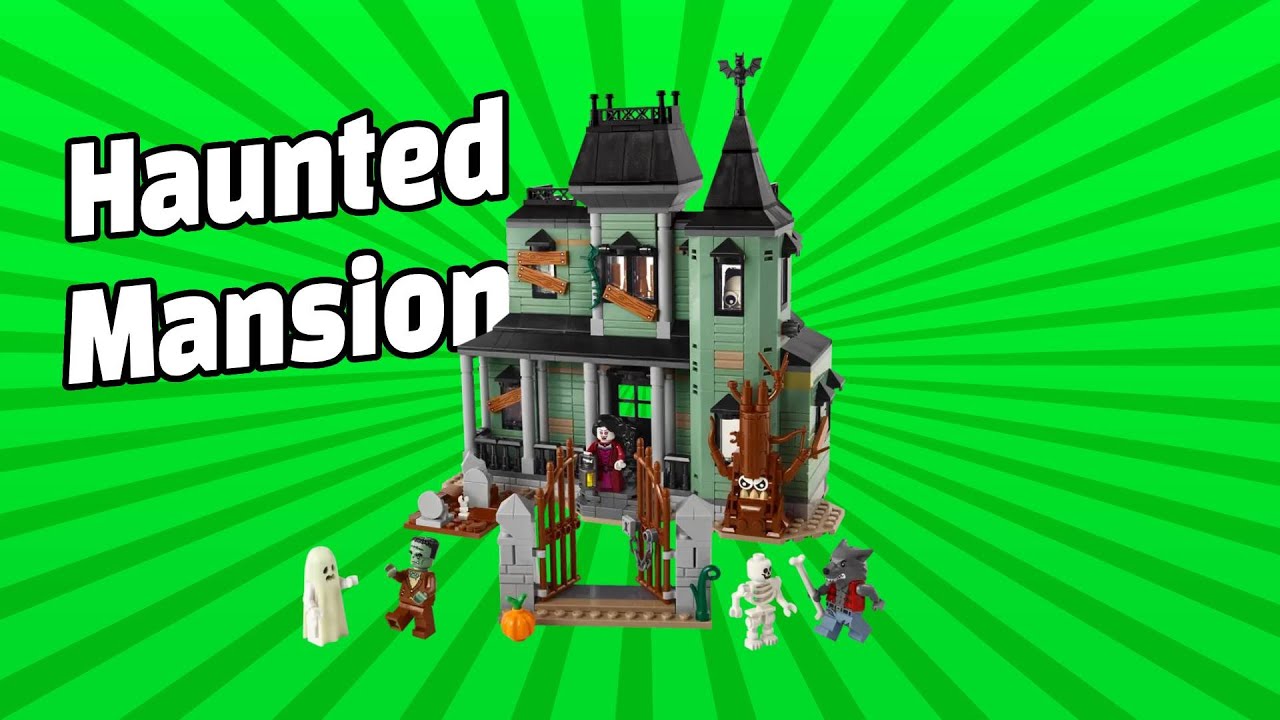 LEGO® Creator 3in1 Haunted House | 31167 | Stop Motion HALLOWEEN ...