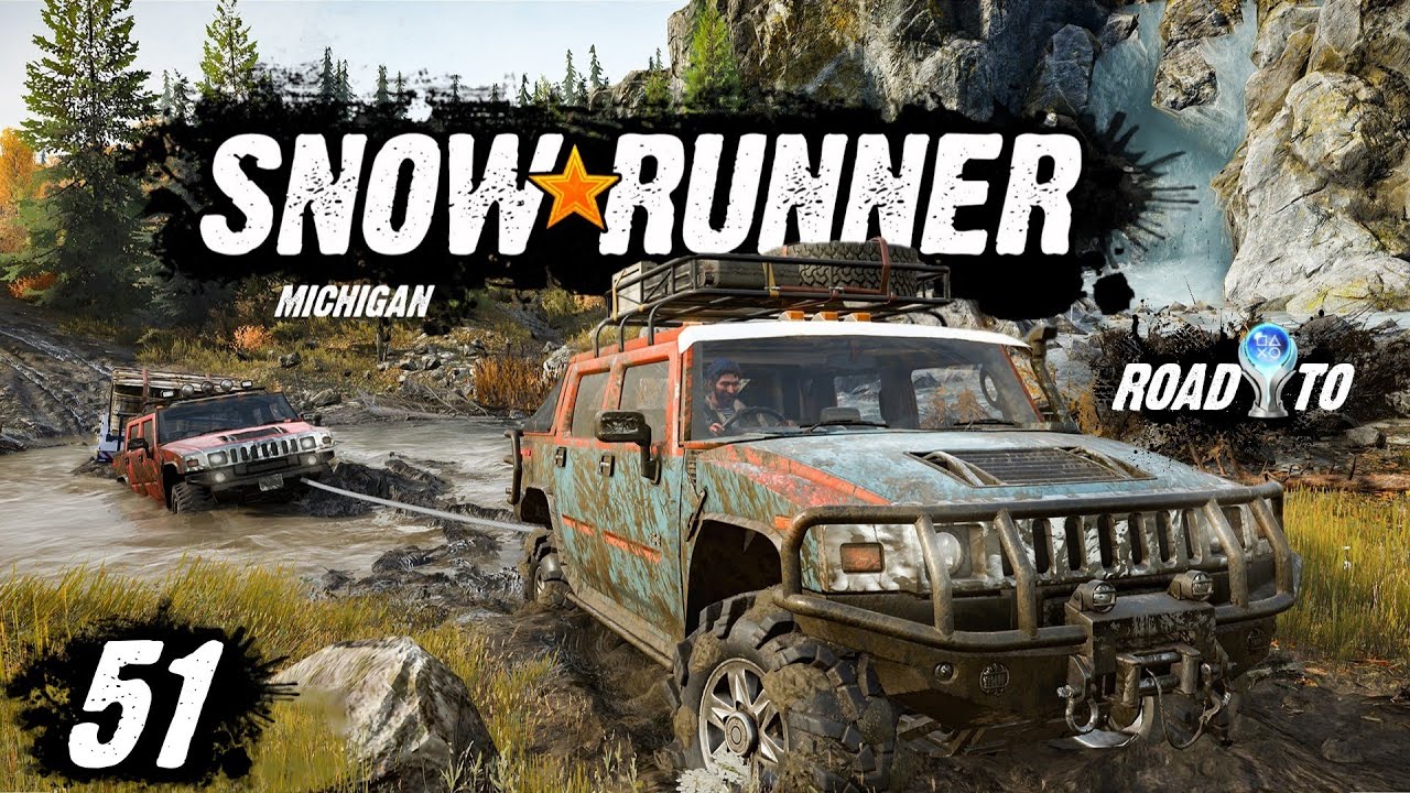 SNOWRUNNER 51 – TRANSPORTING SCOUT ON A TRAILER | Gameplay Walkthrough ...