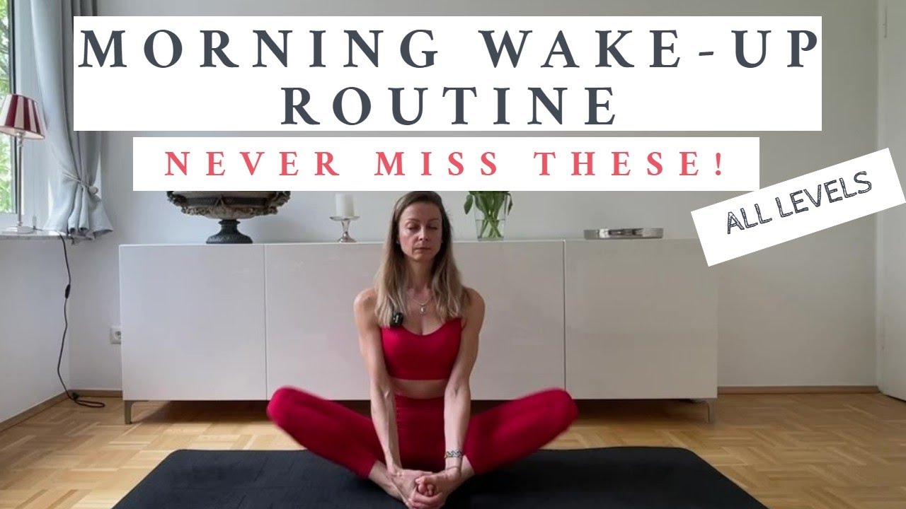 MUST DO Morning Stretches - all levels II Yoga with Tony Rubin - YouTube