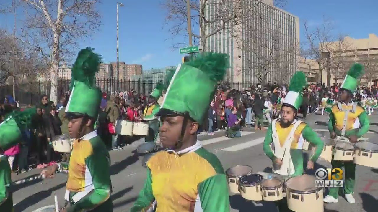 MLK Jr. parade marches through Baltimore City - YouTube