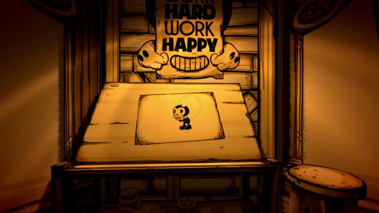 Andy playz Bendy and the ink machine - YouTube