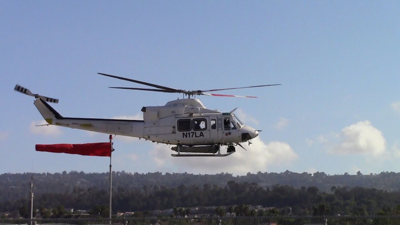 LACoFD copter 17 taking off - YouTube