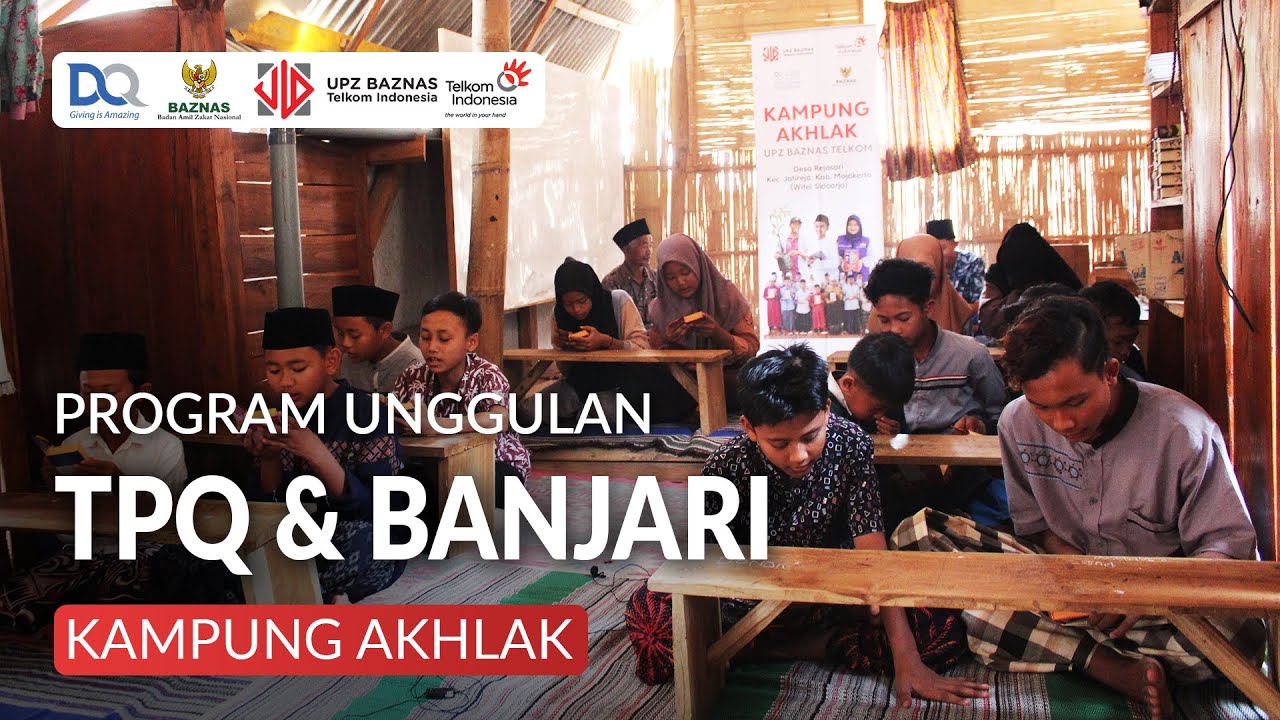 TPQ & BANJARI - Program Unggulan Kampung Akhlak - YouTube