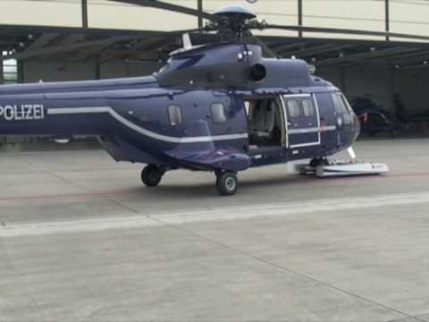 Eurocopter Super Puma AS 332 electrical Tug from Mototok