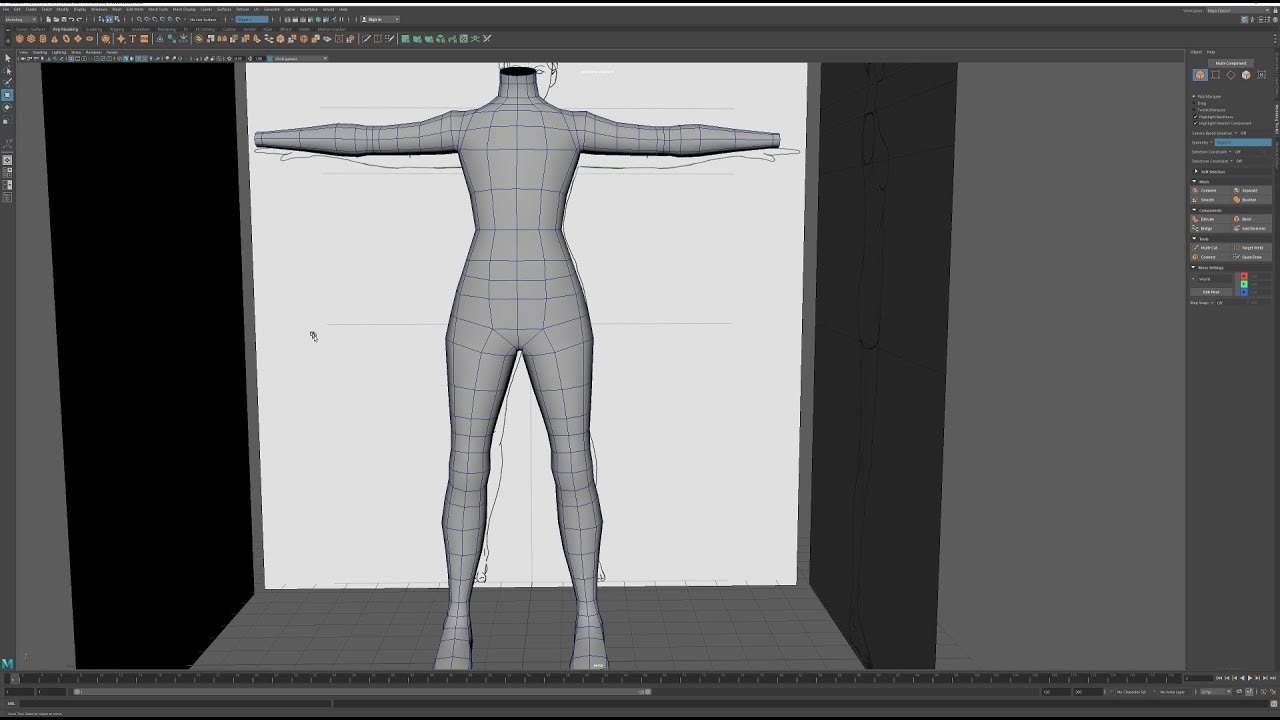 Autodesk Maya 2019 Woman Arm - YouTube