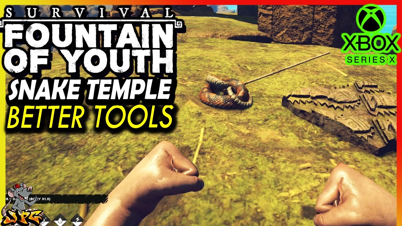 Survival: Fountain of Youth Snake Temple Complete! Better Tools ...