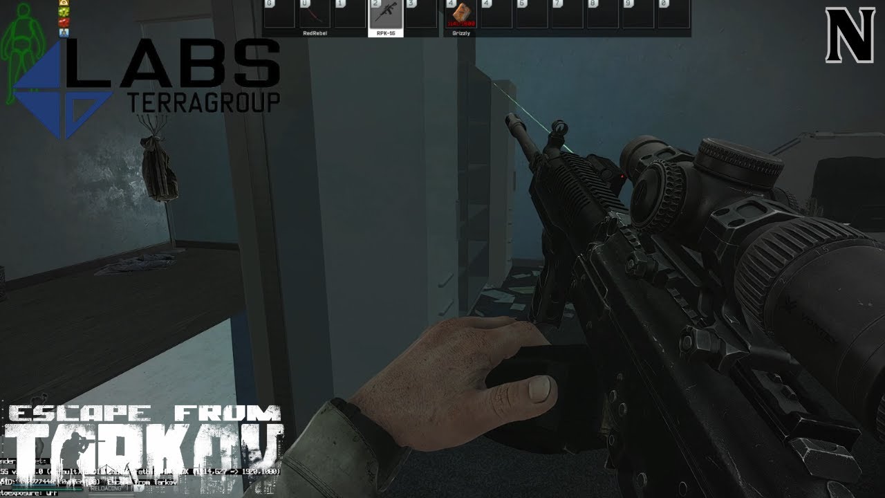 Escape from Tarkov | Heavy Loot Labs Raid Using Killa’s RPK - PVE - YouTube