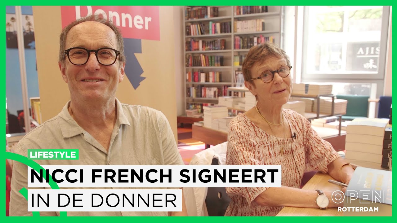 Wereldberoemd schrijversechtpaar Nicci French signeert in de Donner ...