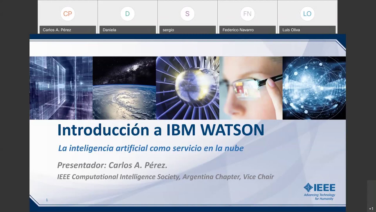 20191120 introducción al IBM Watson introduction to IBM Watson - YouTube