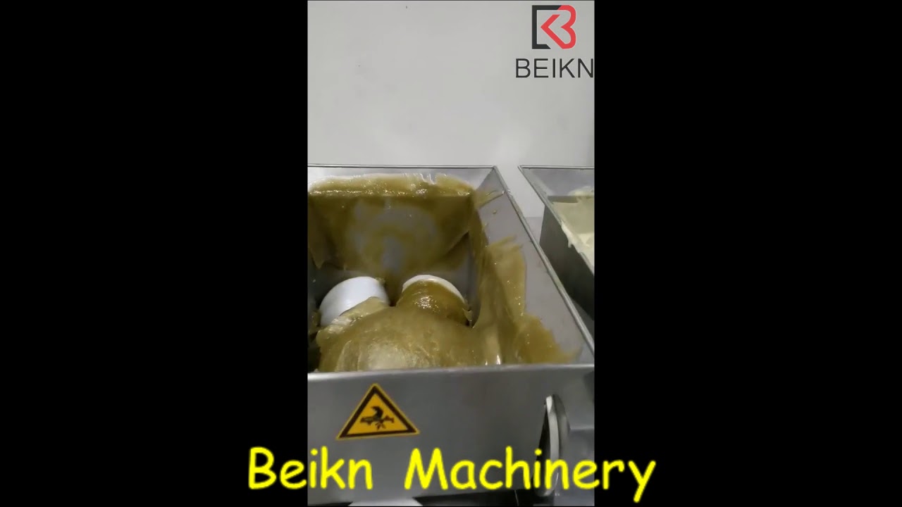 Mochi ice cream/Mashu/Daifuku Making Machine - YouTube