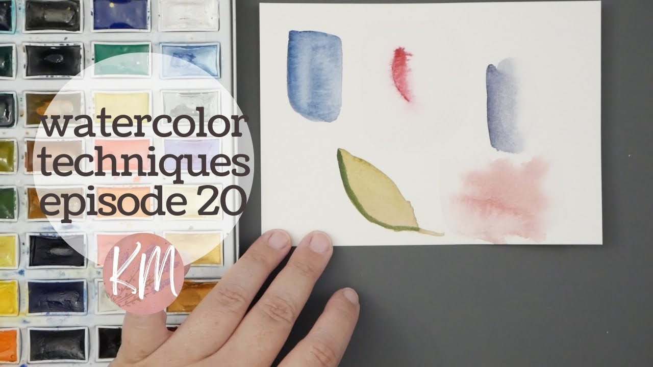 Hard Edge and Soft Edge Watercolor Blending Techniques - Watercolor ...