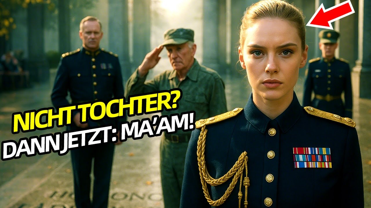 Mein Vater nannte mich eine Versagerin… bis sein Ex-Sergeant salutierte ...