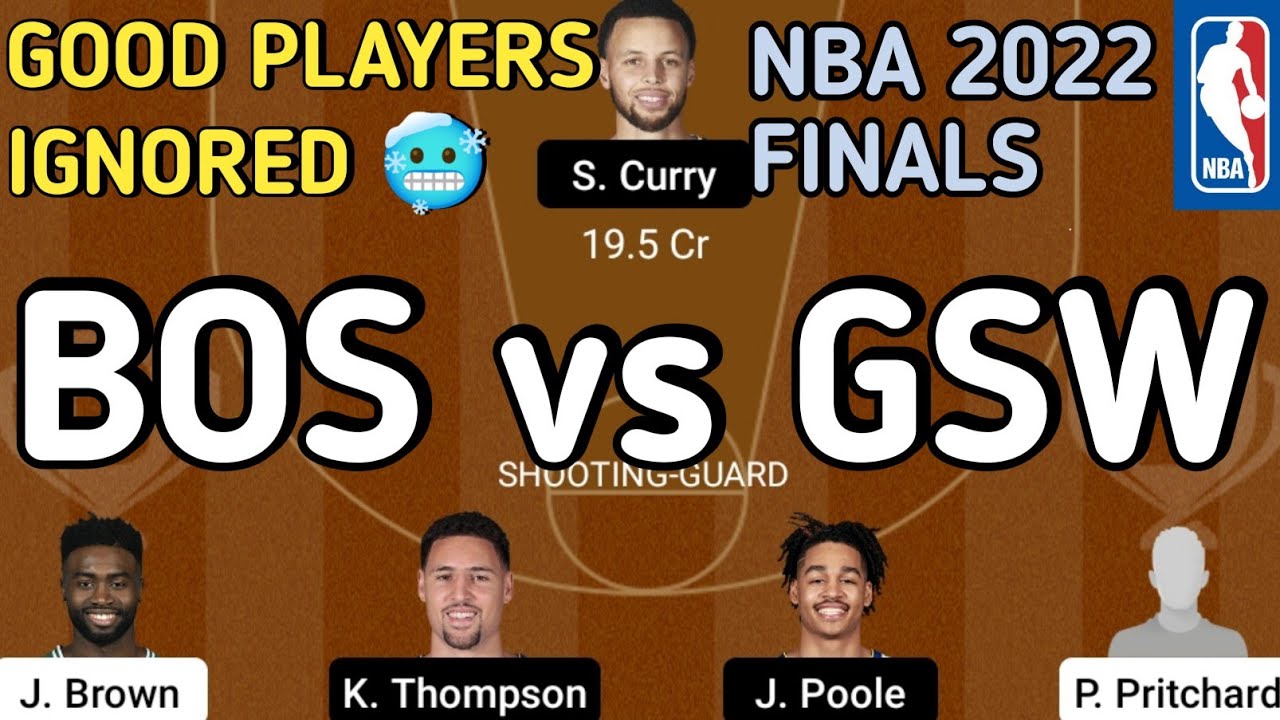 BOS vs GSW Dream11 team || BOS VS GSW NBA LEAGUE || bos vs gsw basketball preview || FANTASYJK ...