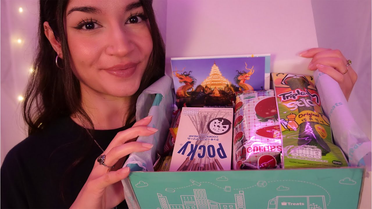 ASMR Trying Snacks I've Never Had Before - YouTube