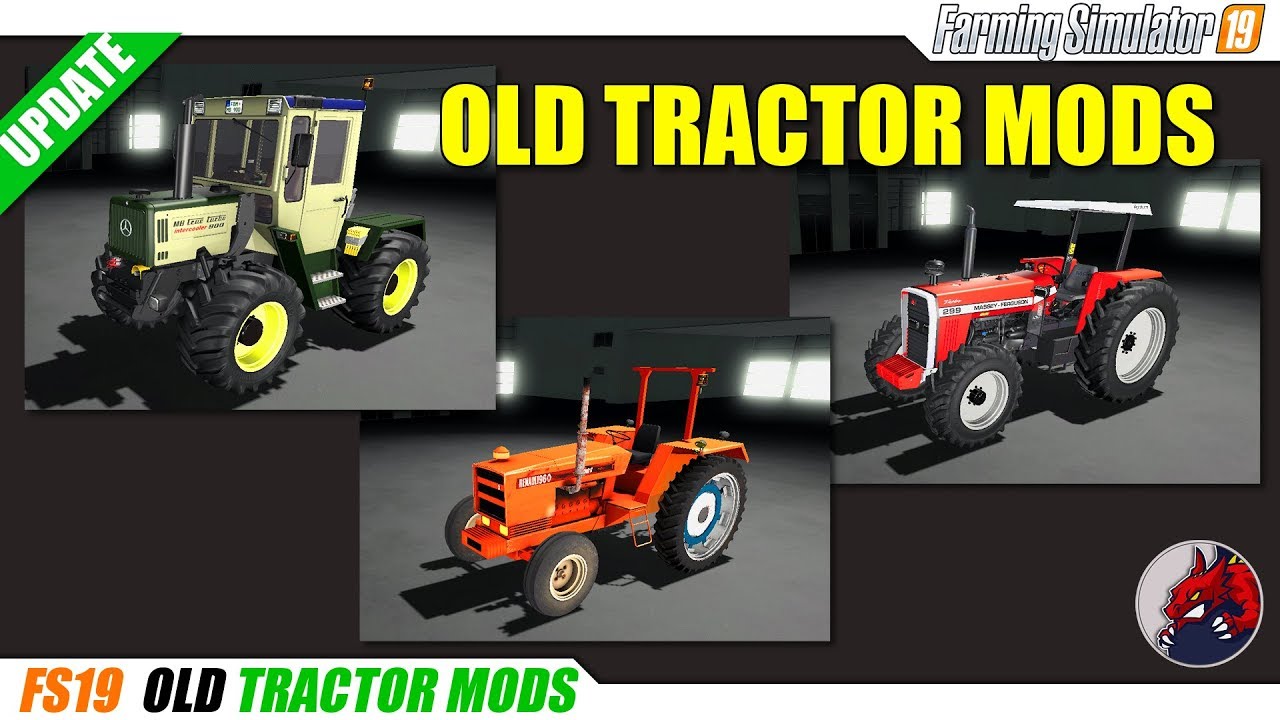 FS19 | Old Tractor Mods (2019-07-01) - review - YouTube