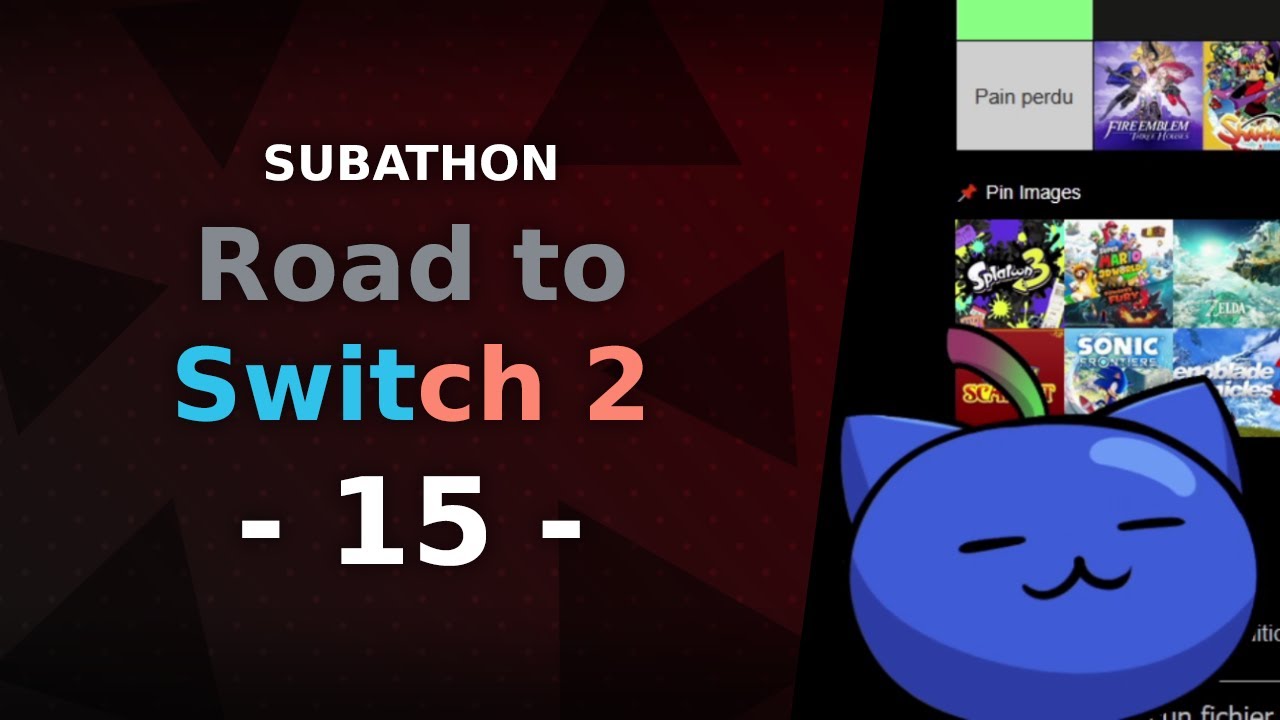 Tier List des jeux Switch (2/3) - Subathon : Road to Switch 2 #15 - YouTube