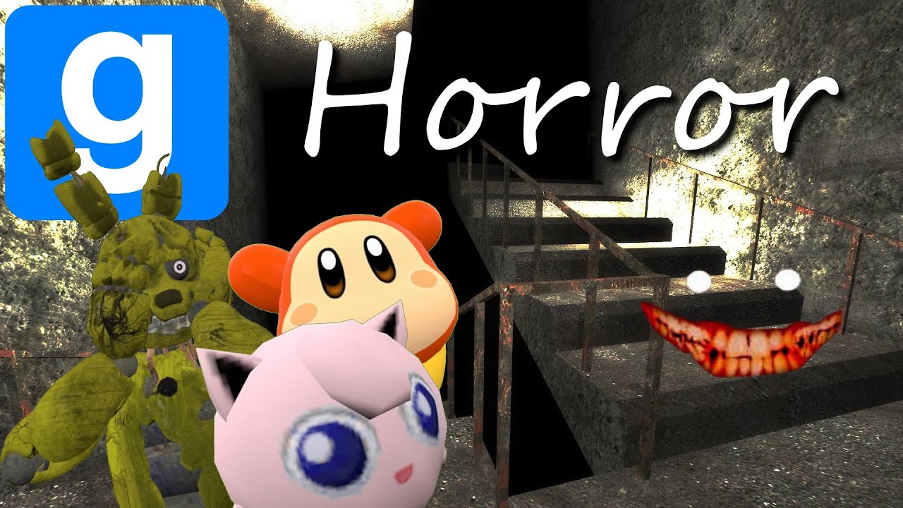 GMOD Horror - Haunted Stairwell - YouTube