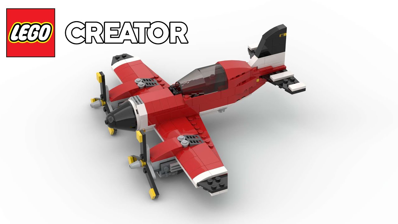 LEGO Creator 31047 | Propeller Plane | 2016 | Speed Build | 1/3 - YouTube