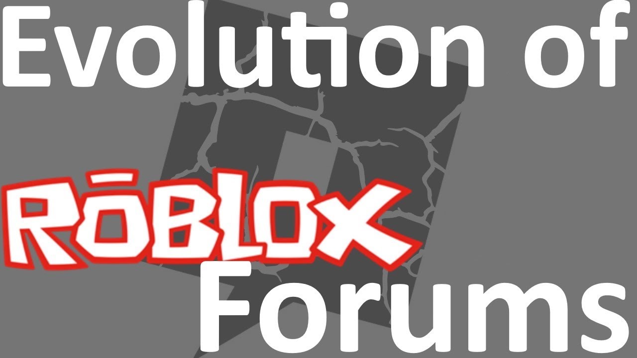 Evolution of the ROBLOX Forums: 2006-2019 (in 4 minutes) - YouTube