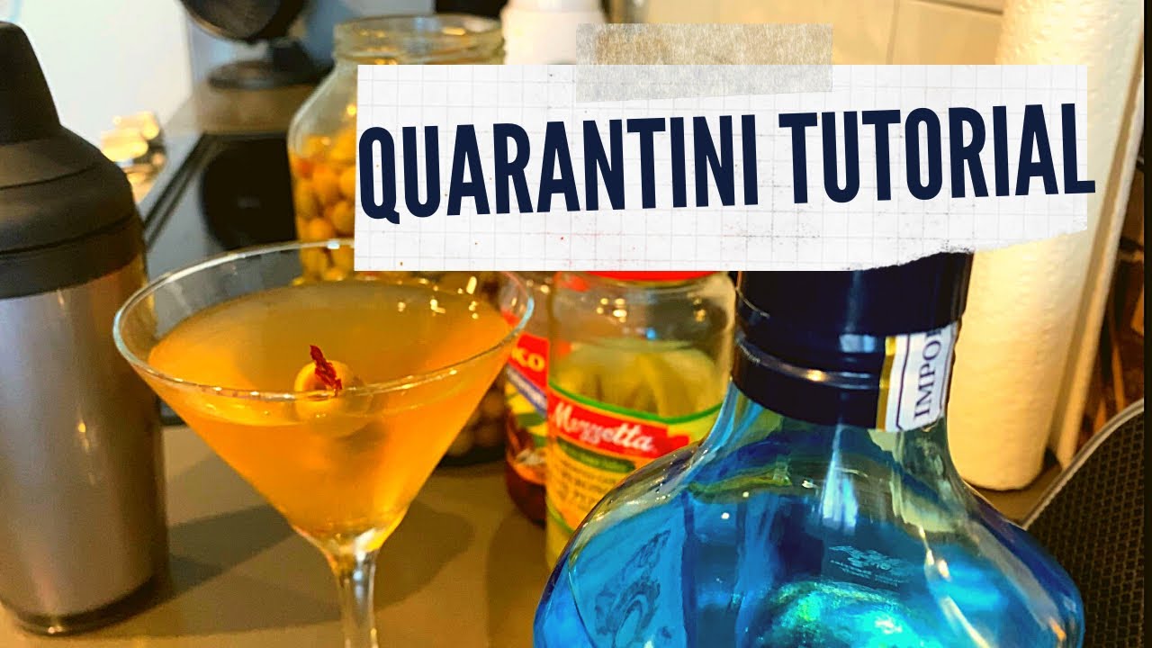 Quarantini Cocktail Recipe - YouTube