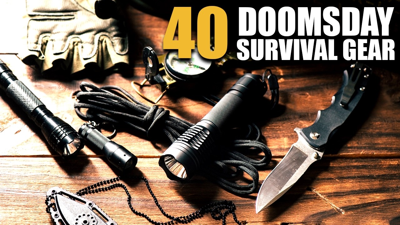 40 Coolest Doomsday Survival Gear & Gadgets - YouTube