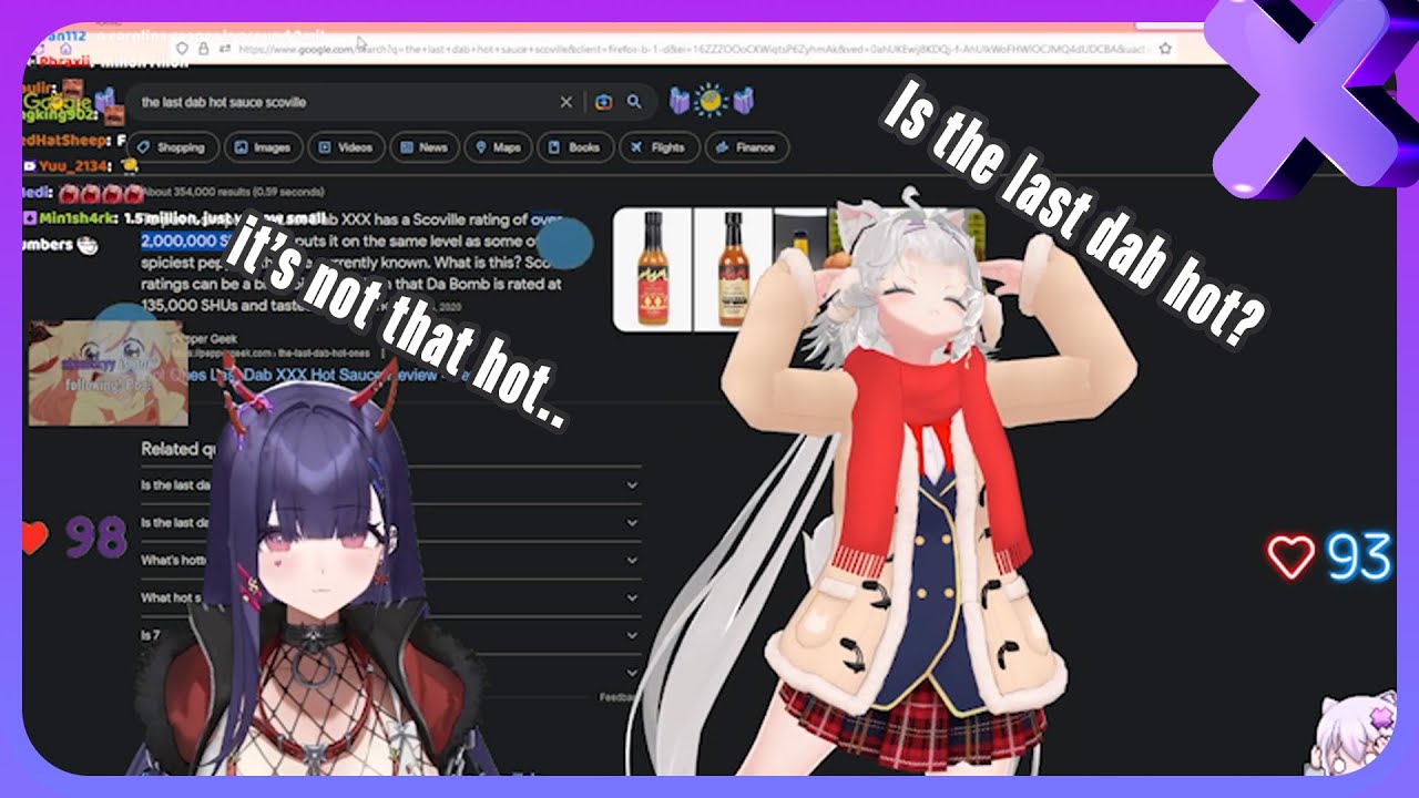 Filian Tries The Last Dab Hot Sauce With Numi - YouTube