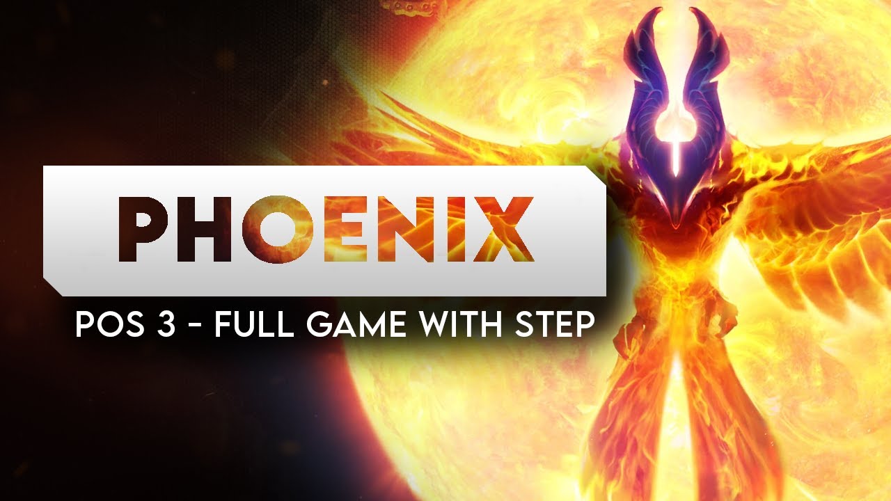 DOTA 2--7k MMR- Phoenix Position 3--Full Gameplay with Step - YouTube