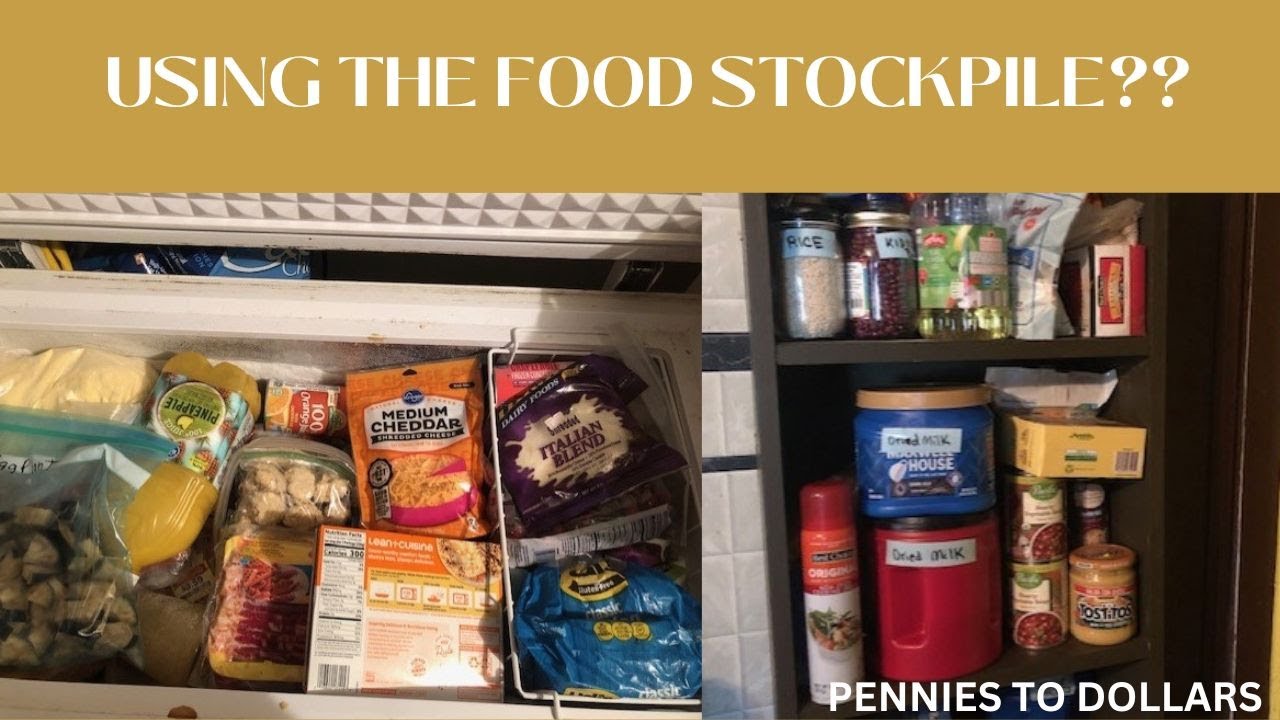 Using the Food Stockpile? #pantry #stockpile #moneysavingtips - YouTube
