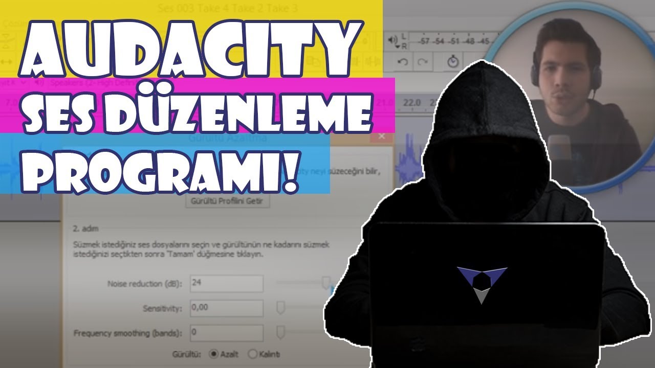 AUDACITY SES DÜZENLEME PROGRAMI - YouTube