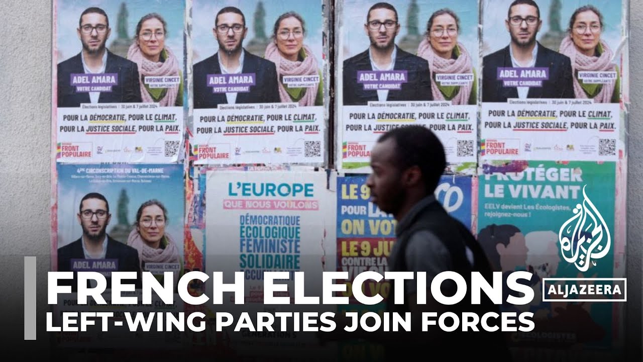 French elections: Left-wing parties join forces to counter far-right ...