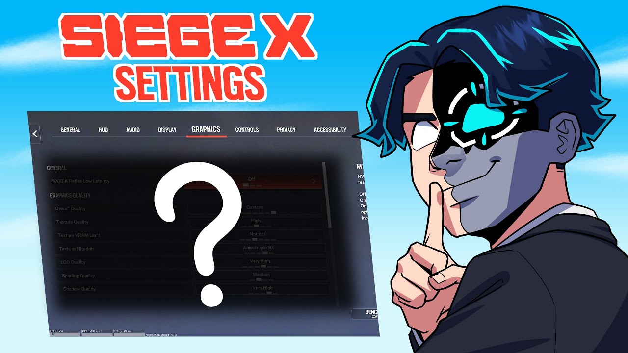 THE BEST SIEGE X SETTINGS (EXPLAINED) - YouTube