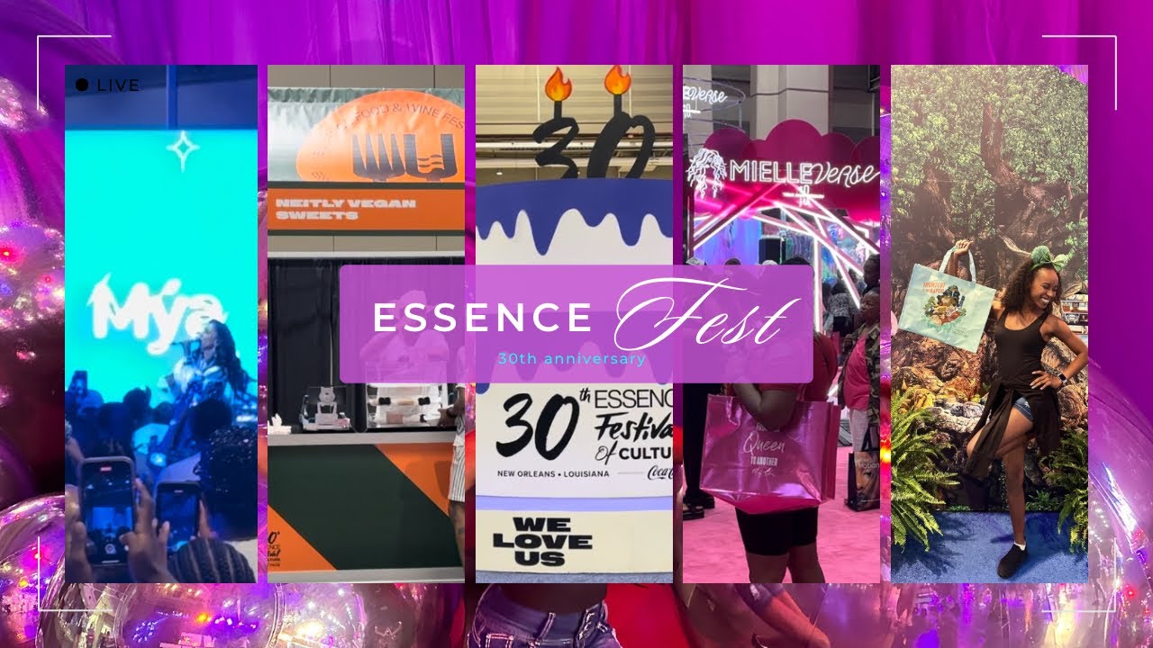 My First ESSENCE FEST Experience 2024 | Essence Fest 30th anniversary ...