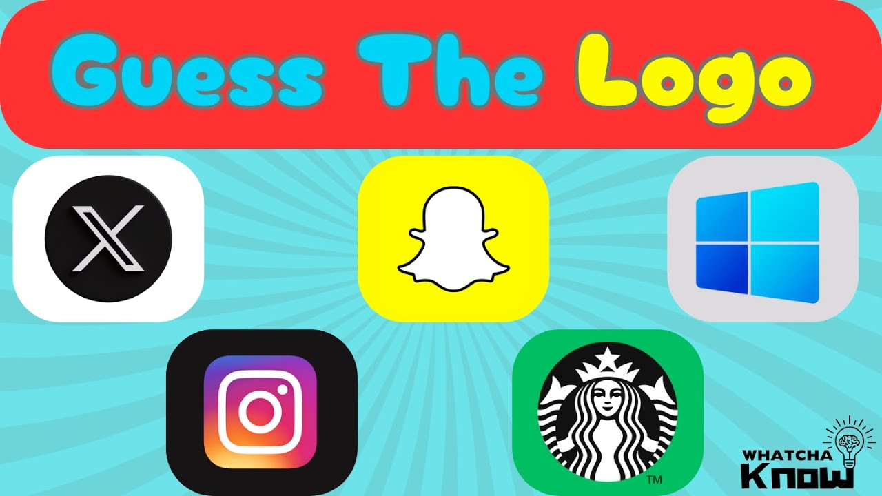 Guess the Logo for Kids! Fun Quiz with Popular Logos You See Every Day ...