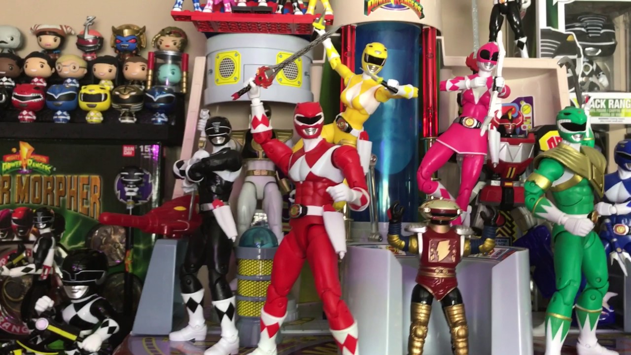 Mighty Morphin Power Ranger Collection - YouTube