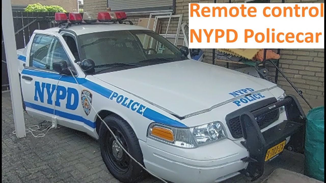 Remote controlled life size crown vic NYPD car - Update 1 - Throttle ...