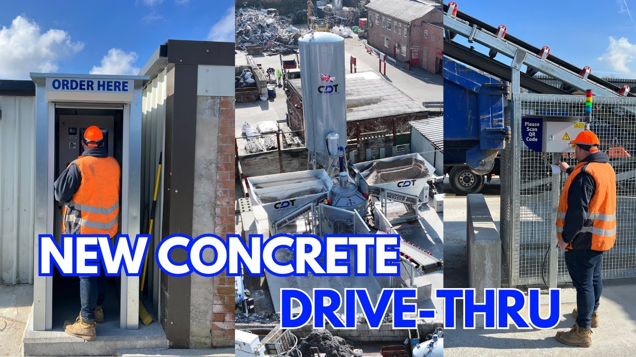 Introducing the CONCRETE DRIVE THRU [The baking machine for the ...