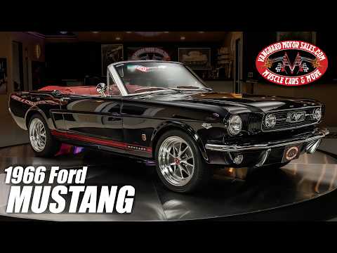 1966 Ford Mustang Convertible For Sale Vanguard Motor Sales #C150