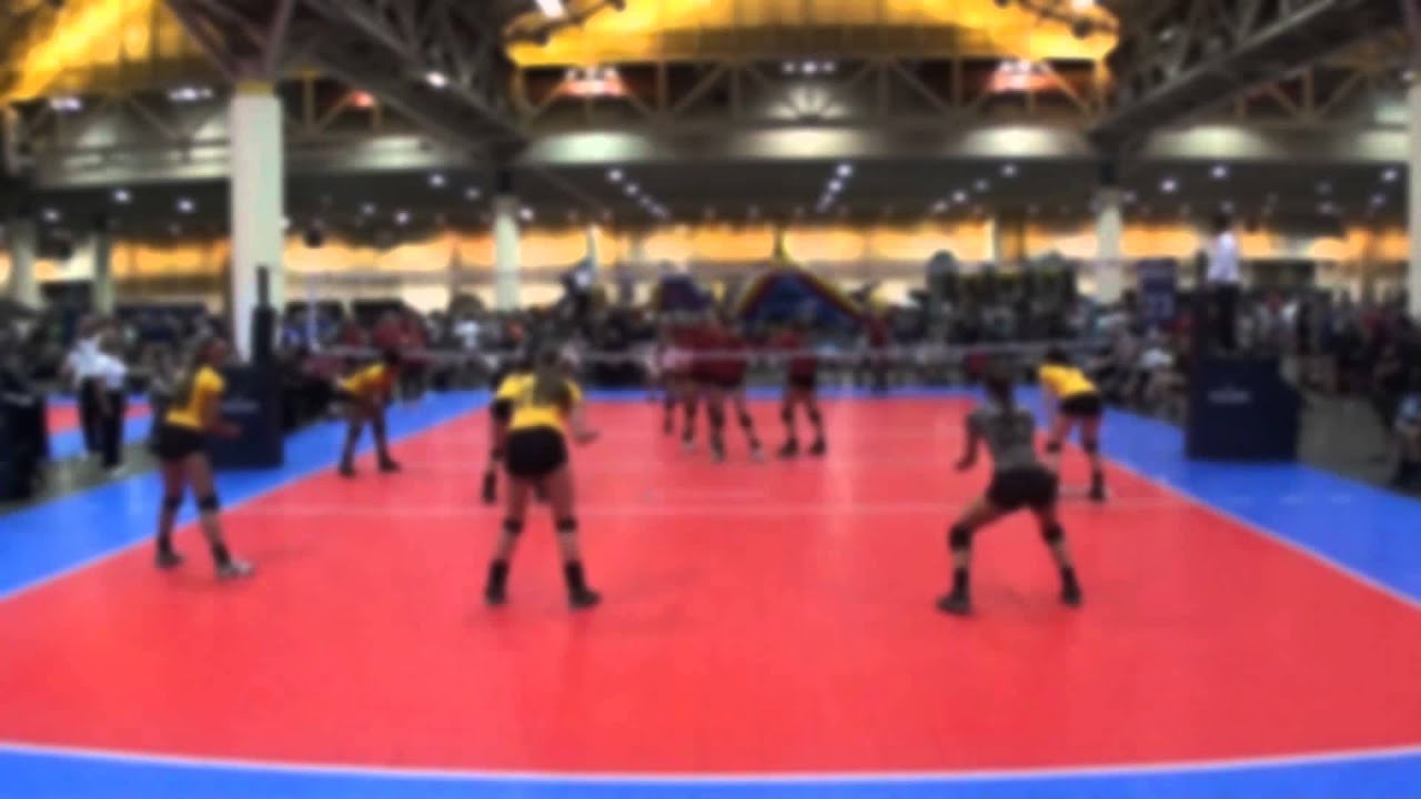 Caroline Bain - 2015 USAV Jr. National Championships - Video 2 - YouTube