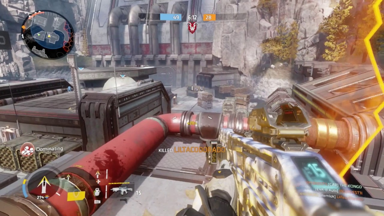 Titanfall 2 Multiplayer Gameplay.. abusing A-wall - YouTube