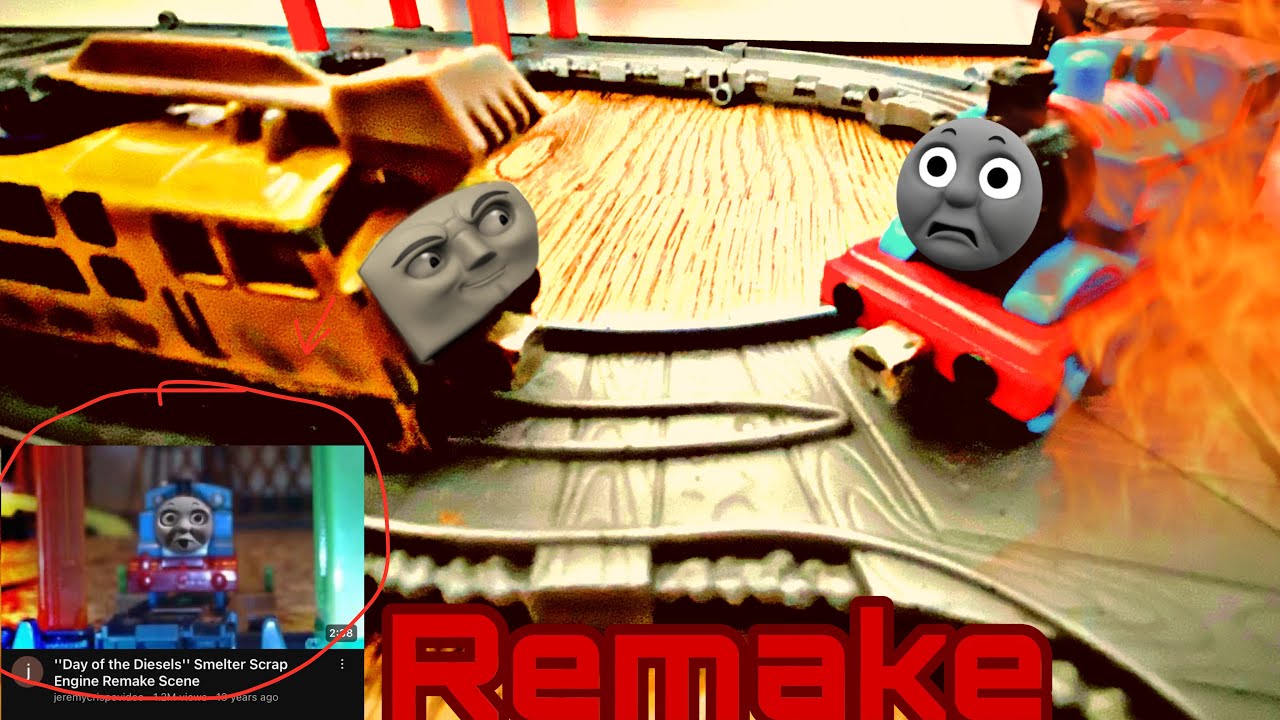 Day of the diesels:smelter scrap engine remake - YouTube