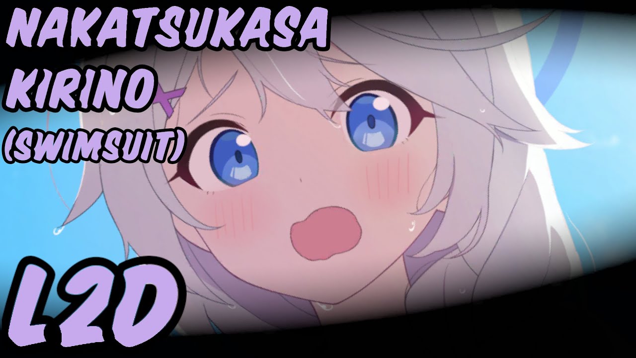 [Blue Archive] Nakatsukasa Kirino (Swimsuit) L2D [ENG SUB] - YouTube