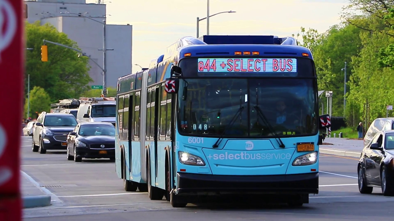 MTA New York City Bus 2017 New Flyer XD60 "Xcelsior" Artic 6001 On The ...