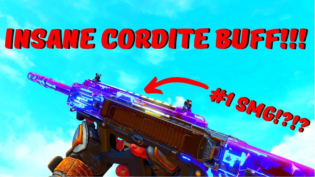THE NEW AND IMPROVED CORDITE IS INSANE!!! (BO4 CORDITE BEST CLASS SETUP ...