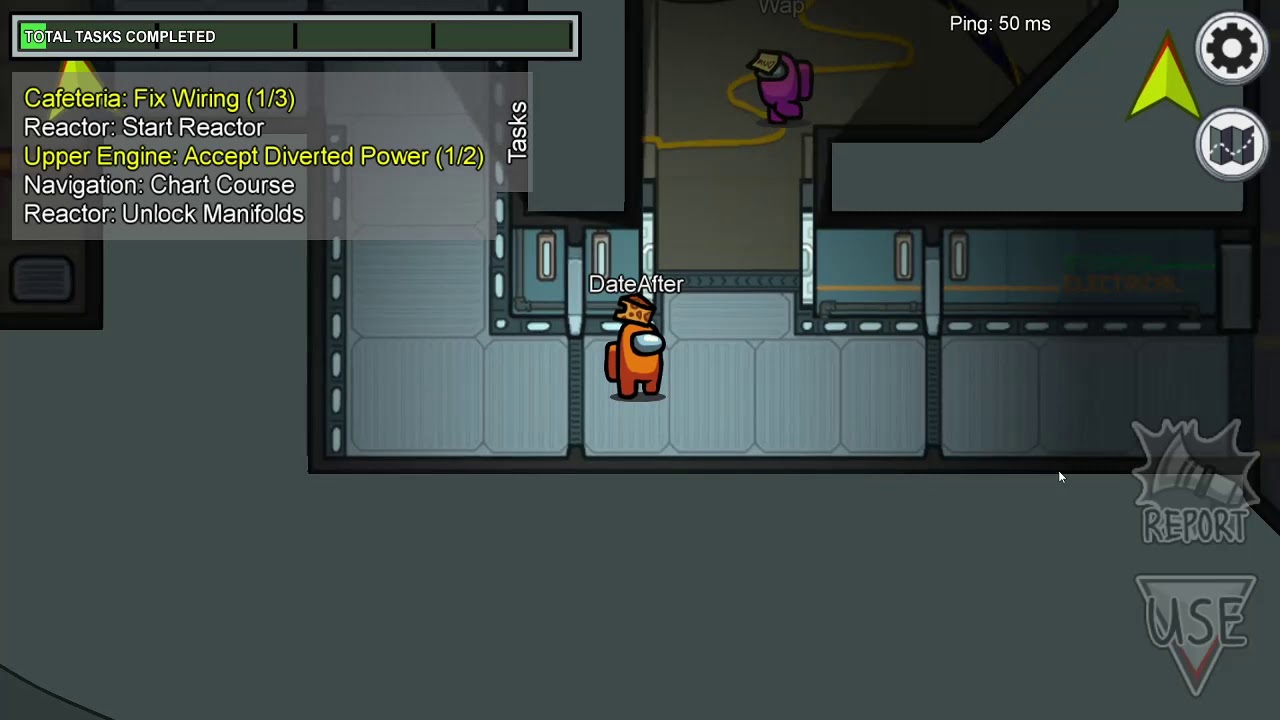 that moment when you forget to mute in Among Us - YouTube