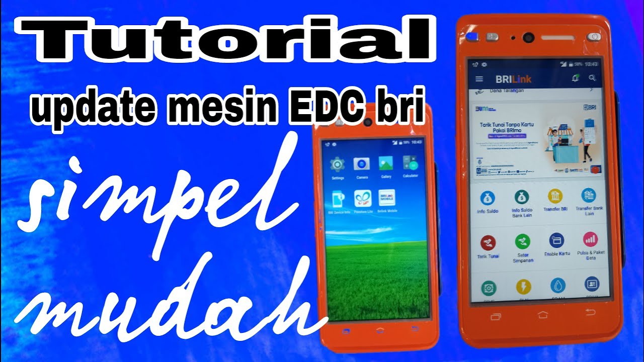Cara update mesin EDC BRI tipe PAX A930, mudah sekali ini tutorial nya - YouTube