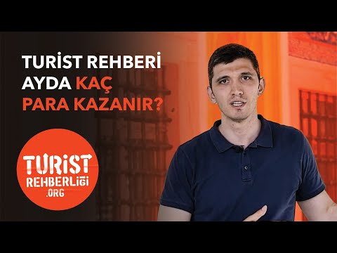 Turist rehberi ayda kaç para kazanır?