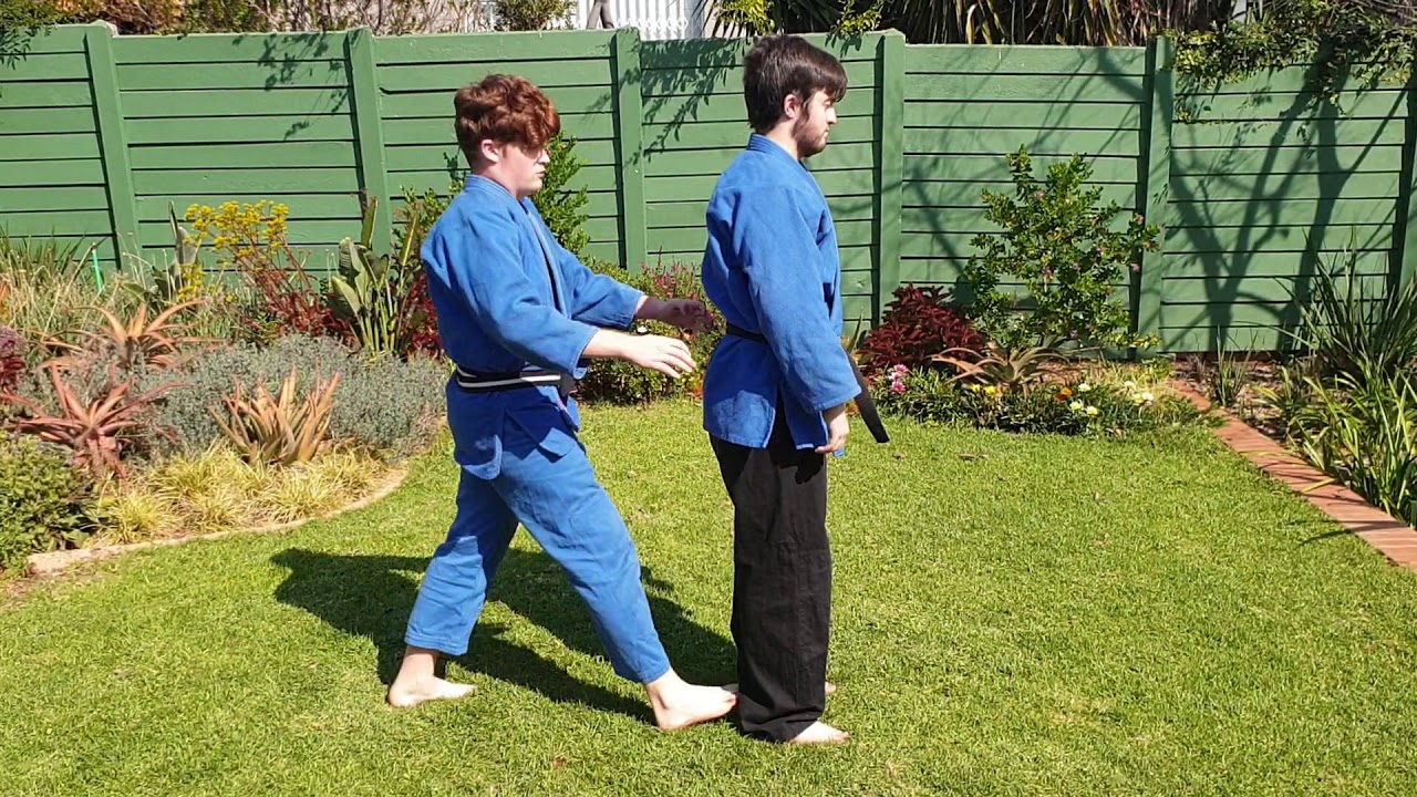 Full nelson using a backward throw - YouTube