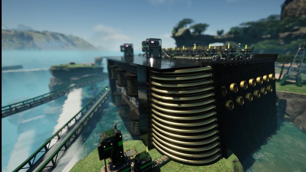 Satisfactory 1.1 Build Showcase: Quick Wire Factory Build - YouTube